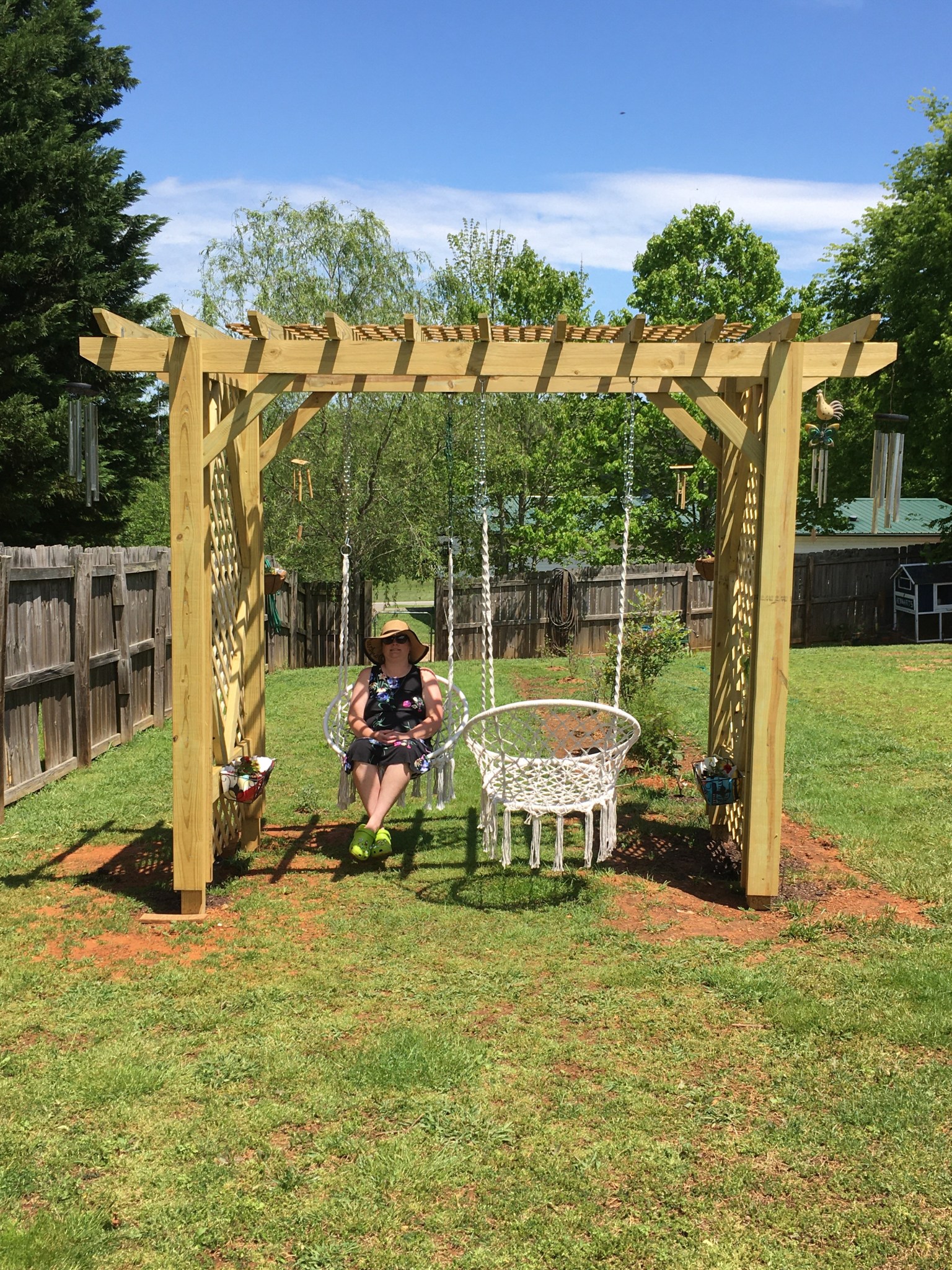 Building a Grape Arbor in Your Backyard. | The Kuntry Klucker