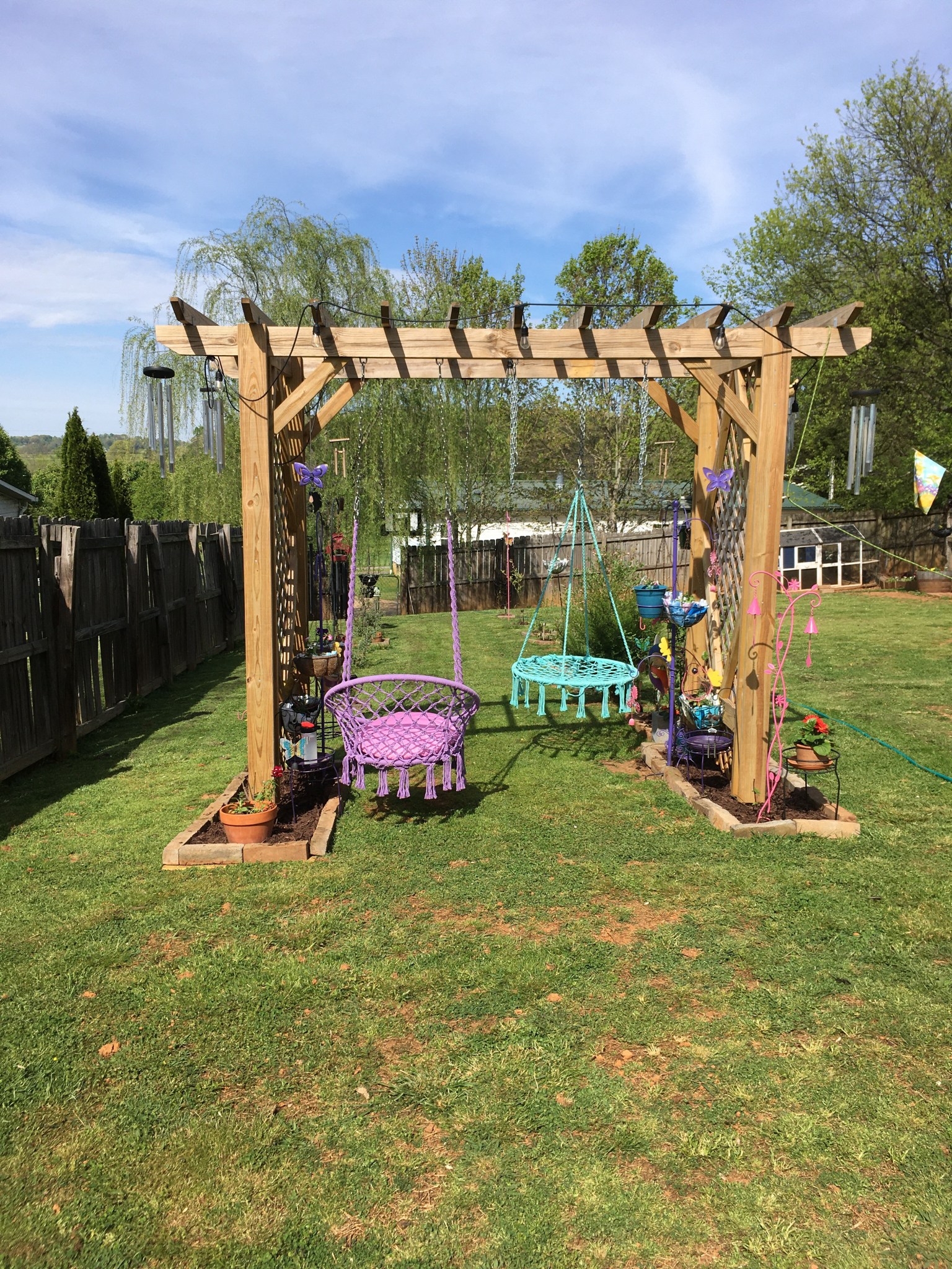 Building a Grape Arbor in Your Backyard. | The Kuntry Klucker